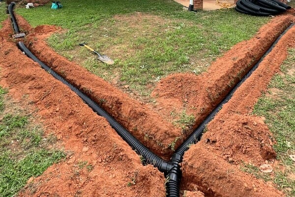 Drainage Solutions Cumming GA | Archie’s Veteran Waterproofing